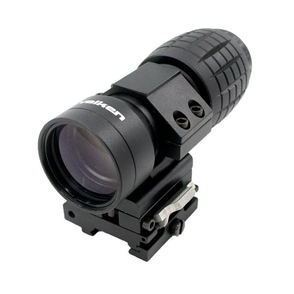 Valken 3x Magnifier Scope with Universal Flip-to-Side Mount | AIRSOFT CITY