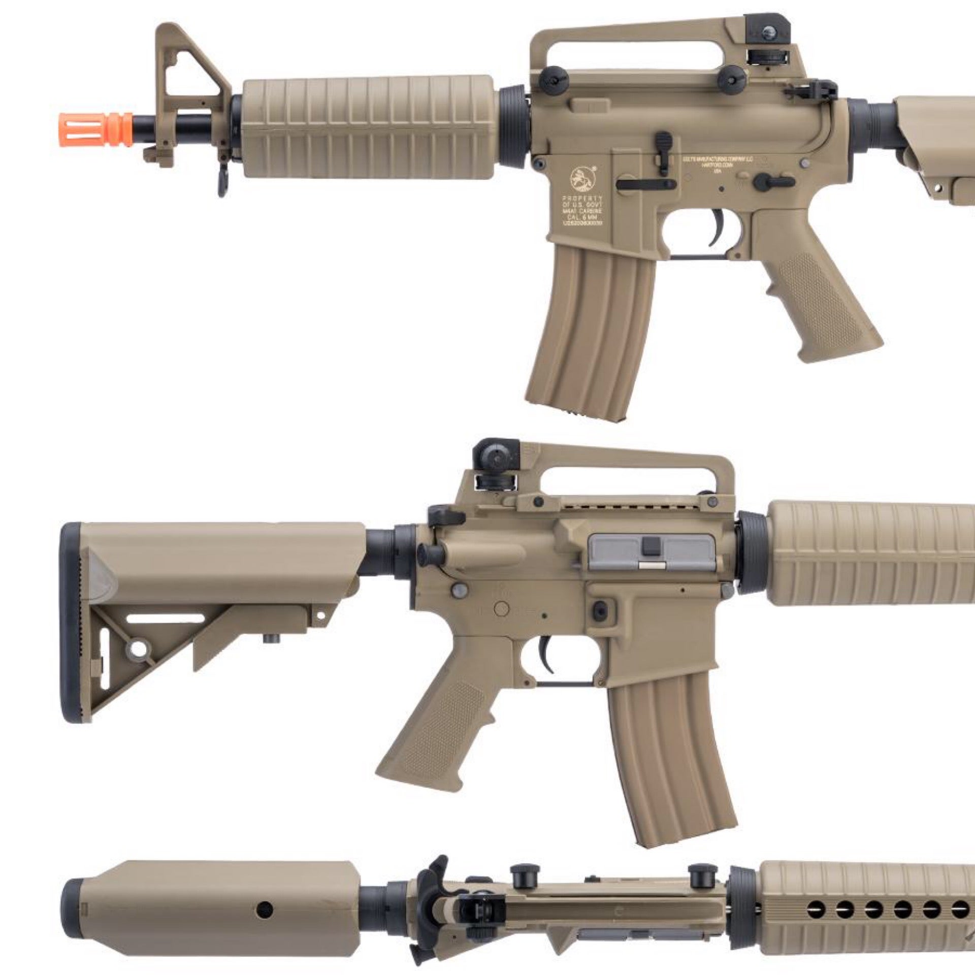 Cybergun Licensed Colt Sportsline M4 AEG Rifle w/ G3 Micro-Switch ...
