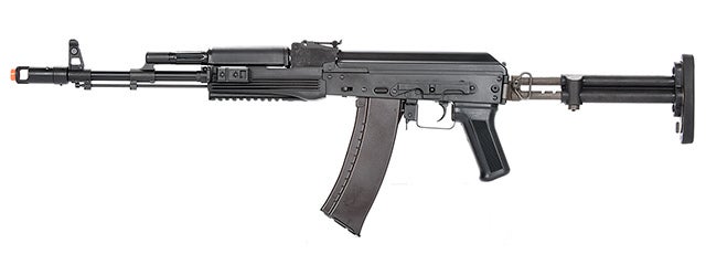 LCT Airsoft STK-74 Tactical AK AEG Rifle (Black) | AIRSOFT CITY